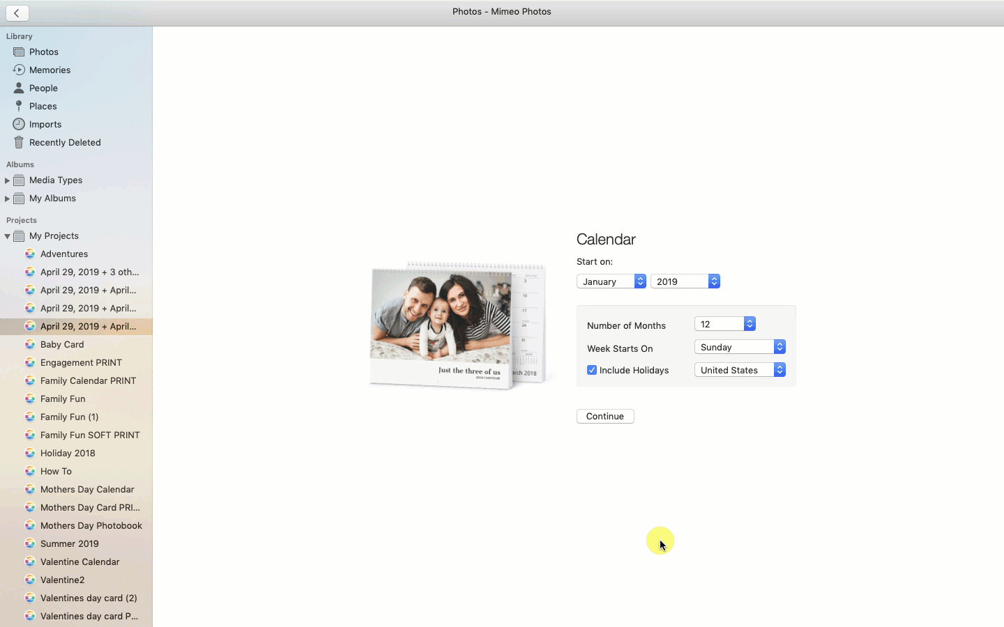 Creating A 24 Month Calendar